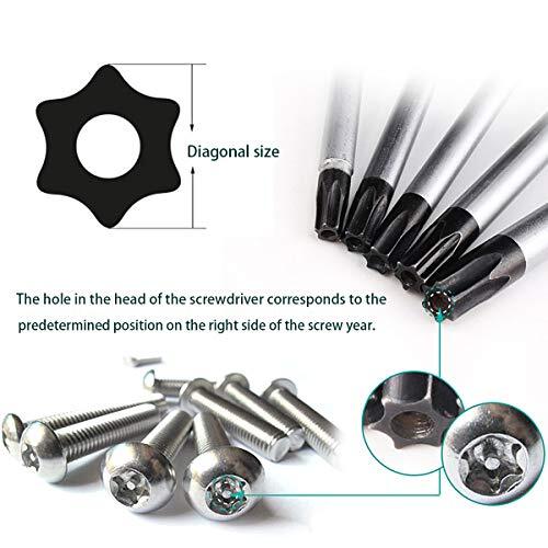 Torx Screwdriver Set T6 T8 T9 T10 Star Screwdriver Suitable For Mobile ...