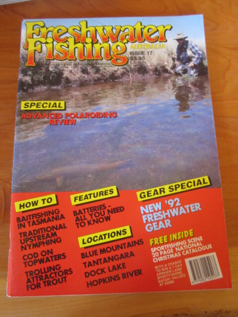 MAGAZINE FRESHWATER FISHING AUSTRALIA ISSUE 16 SPRING 1991 GREAT MUST ...