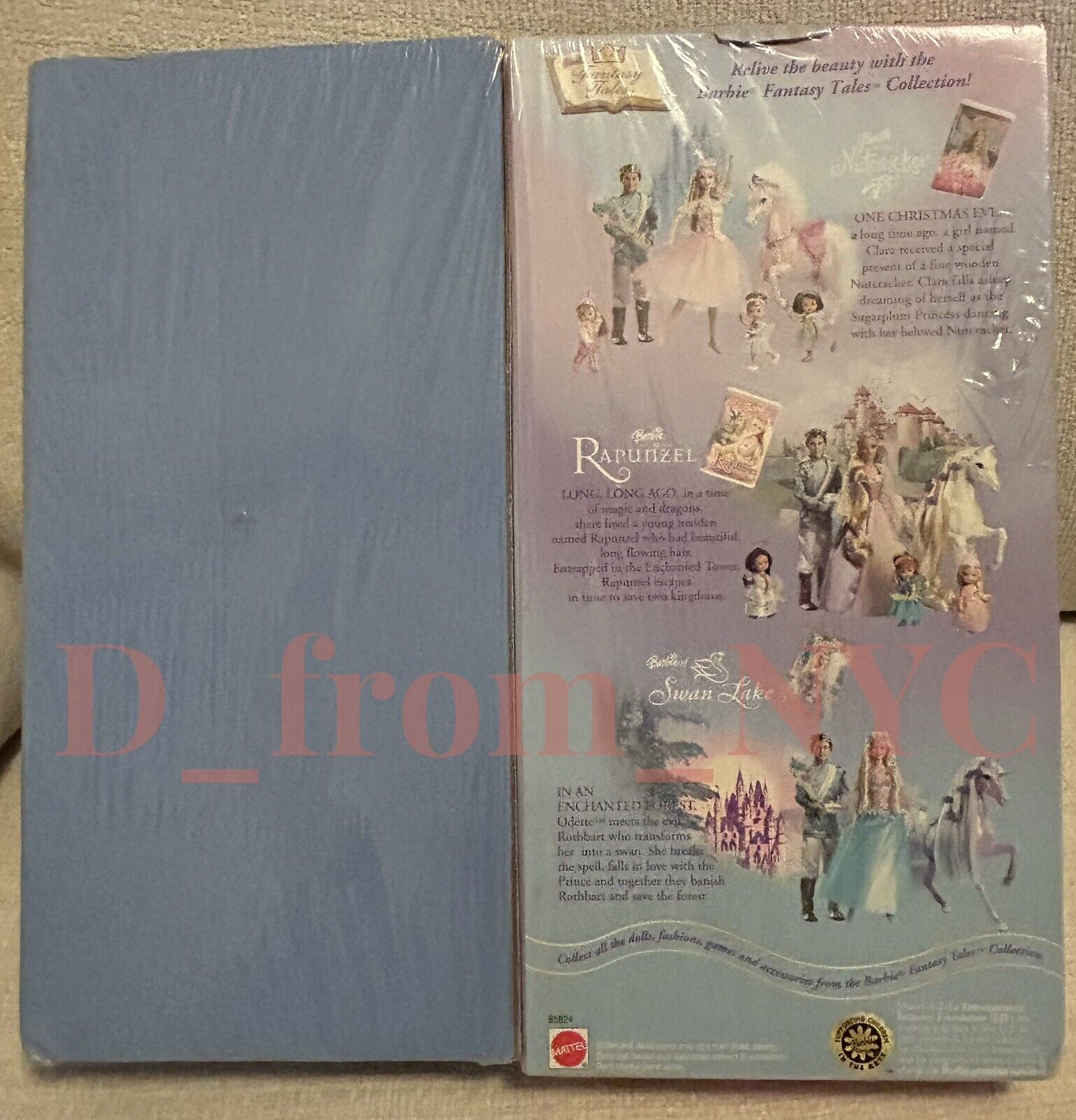 Barbie Nutcracker Fantasy Tales RARE Factory SEALED Doll VHS Combo Set ...