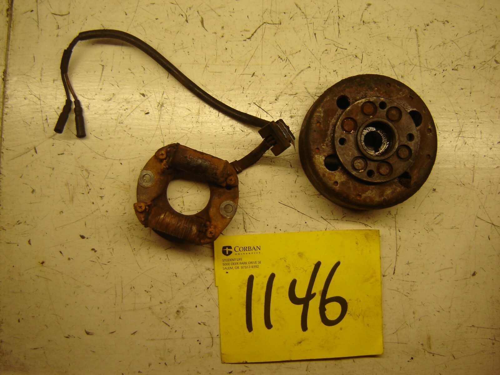 HONDA ATC110 ATC 110 STATOR AND FLYWHEEL 1982 1983 1984 | eBay