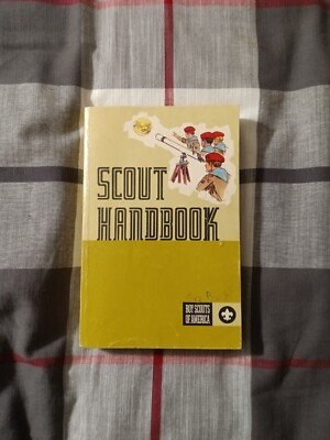 Vintage 1972 Boy Scouts Handbook BSA Boy Scouts of America 8th Edition ...