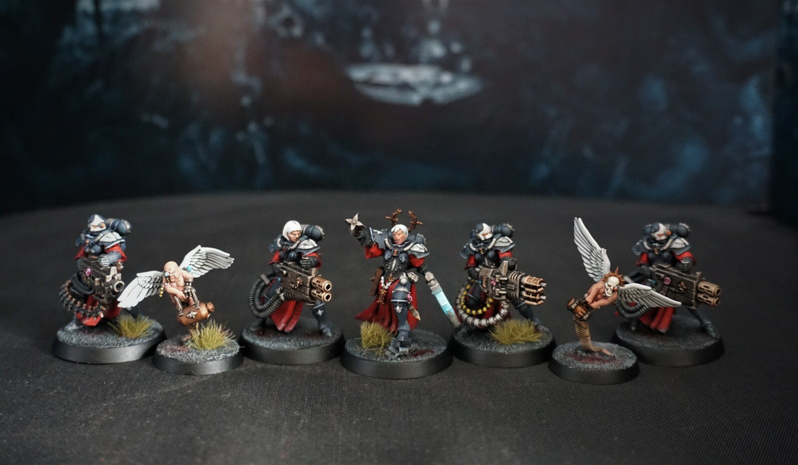 Retributor Squad Adepta Sororitas painted Warhammer 40k Sisters of ...