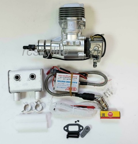 RC Plane DLE 20cc DLE20RA Gas Engine Rear Exhaust w/ Elec Ignition | eBay