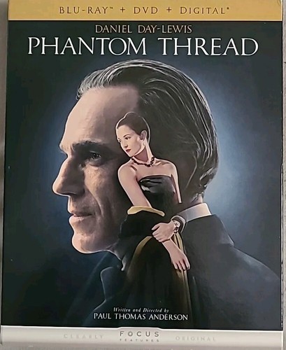 Phantom Thread (Blu-ray, 2017) With Slipcover No DVD No Digital Daniel Day Lewis 191329048030 | eBay