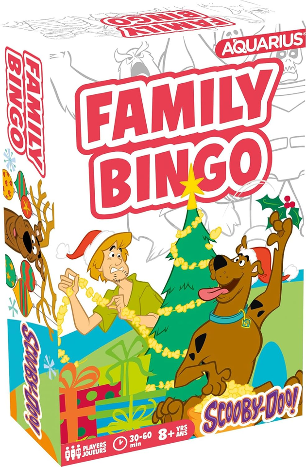 Scooby-Doo! Christmas Family Bingo - Fun Family Party Game for Kids ...