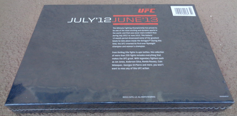 UFC ULTIMATE FIGHT COLLECTION 2013 DVD BOX SET 50 HRS 20 DISCS BRAND ...