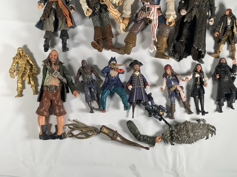 Disney Pirates Of The Caribbean Action Figure Lot | eBay