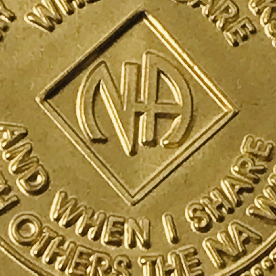 Narcotics Anonymous Eternity Medallion English NA Token | eBay