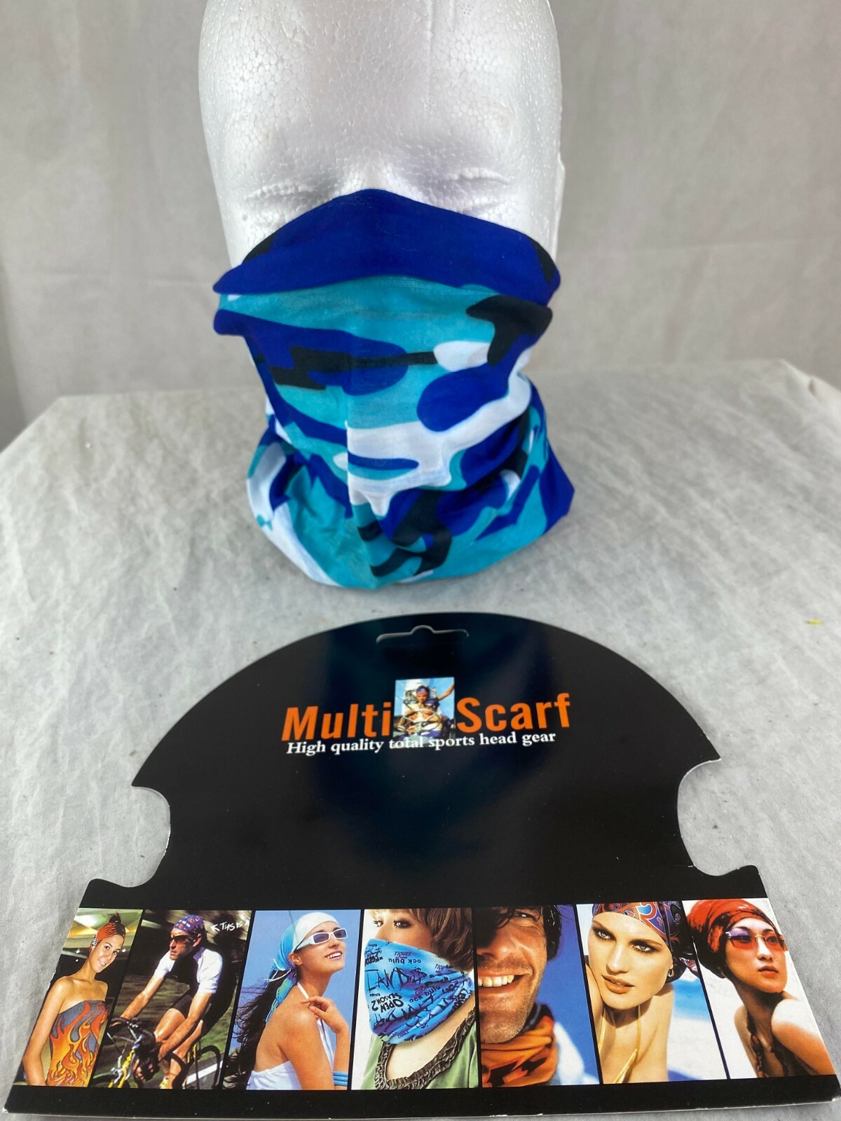 Camo Solid Color Face Mask Gaiter Baclava Camouflage Scarf Neck Face ...