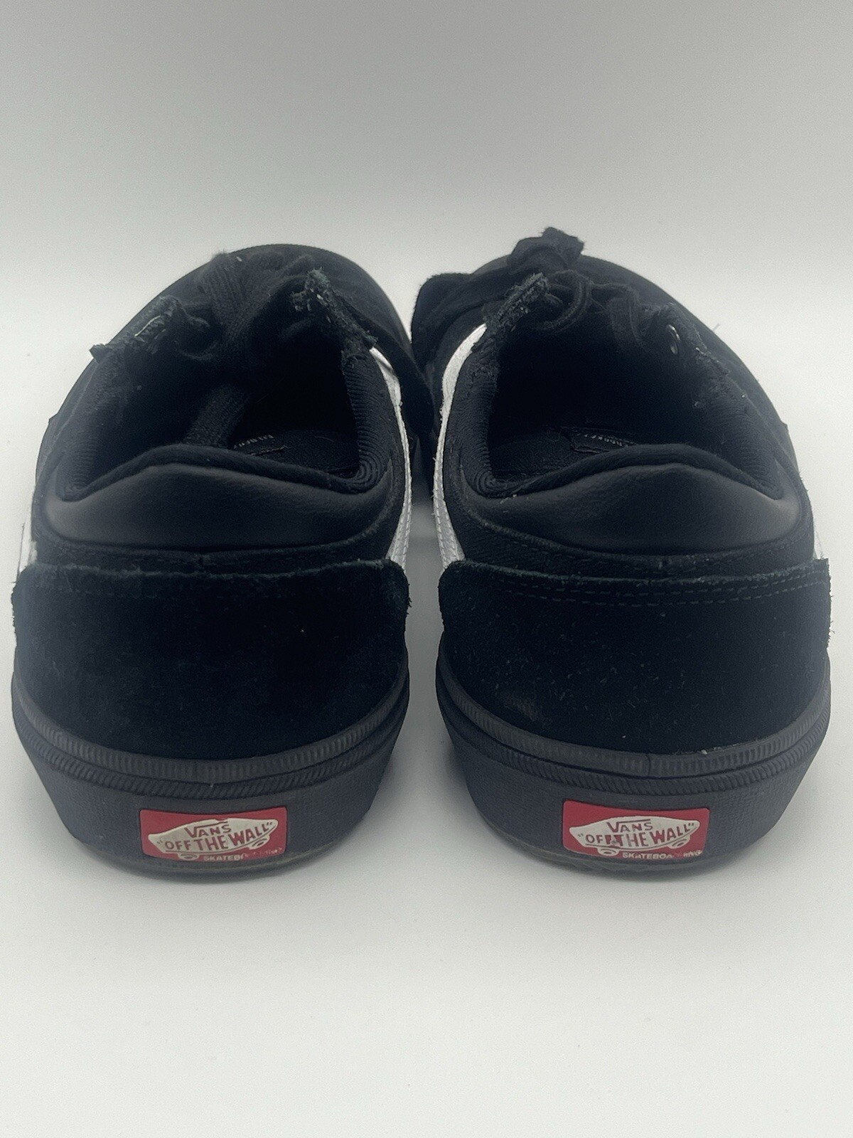 Vans Gilbert Crockett Suede Mens Size 10 Black White PopCush Skate ...