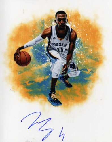 Mike Conley Memphis Grizzlies, Autographed Signed 8x10 Photo LOM COA ...