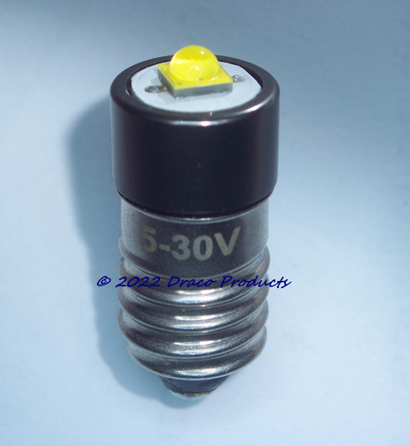 Cree LED Bulb 5-Watt 6-18 Volt Hitachi, Dewalt, Tool Upgrade E10 Non ...