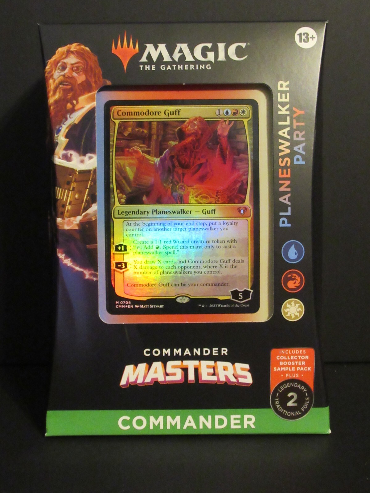 Magic the Gathering Commander Masters Planeswalker Party Commander Deck ...