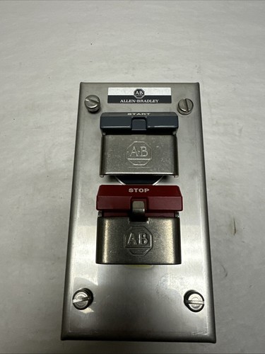 Allen-Bradley,800H-2HA4,Heavy Duty Stainless Steel Pushbutton Station ...