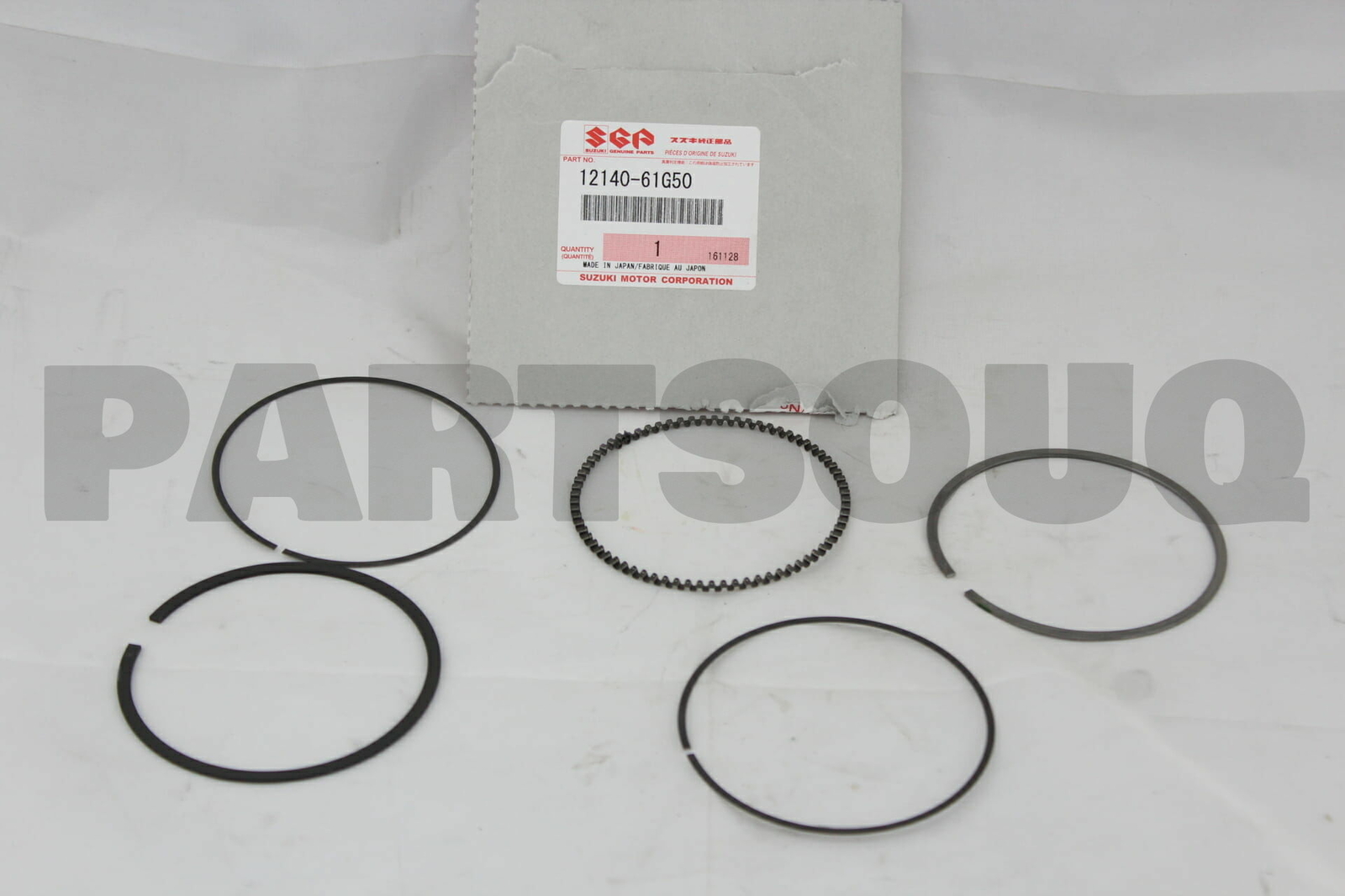 1214061G50 Genuine Suzuki RING SET,PISTON 12140-61G50 | eBay