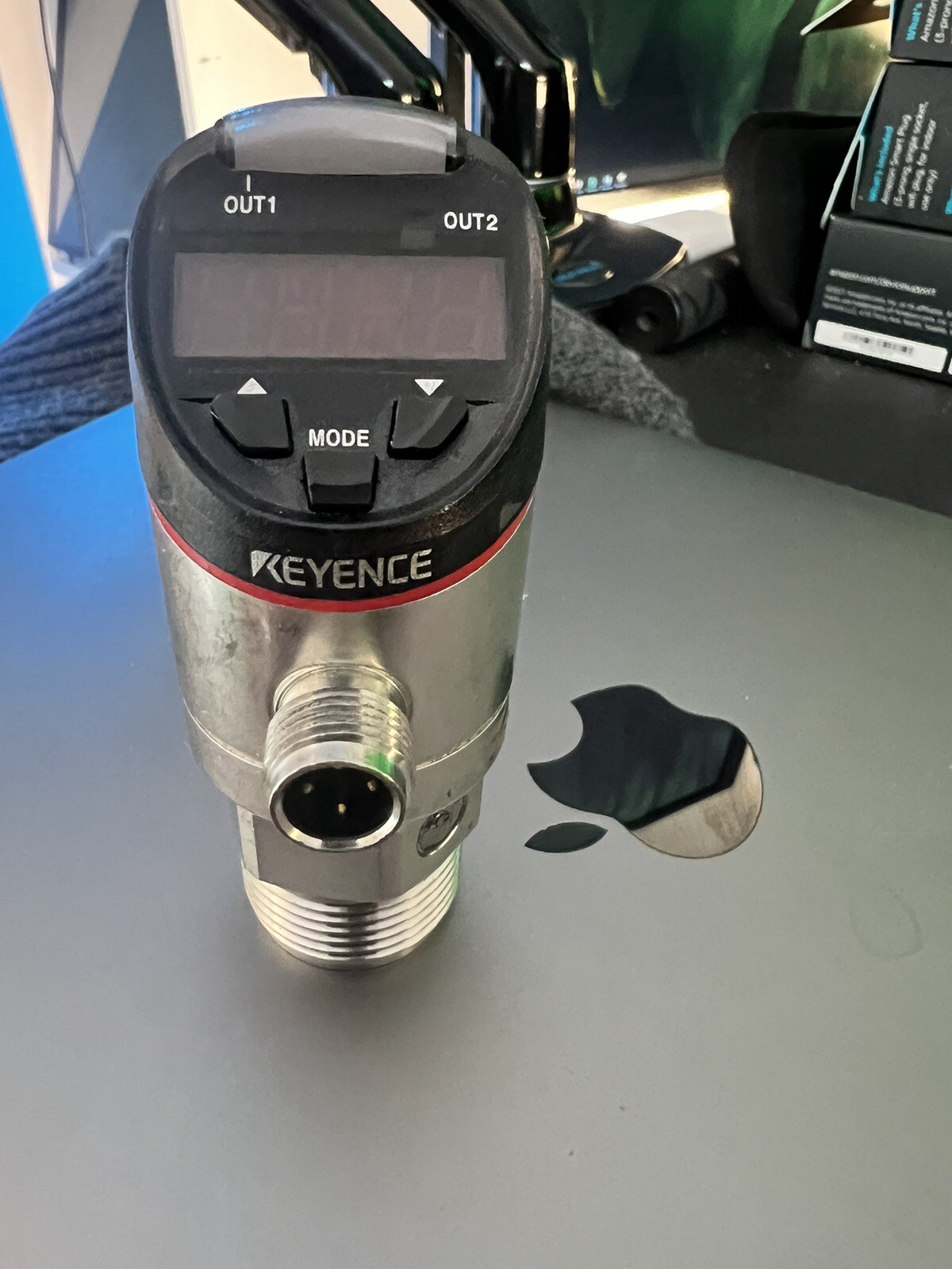 KEYENCE GP-M010 DIGITAL PRESSURE SENSOR EXCELLENT CONDITION GPM Tested ...