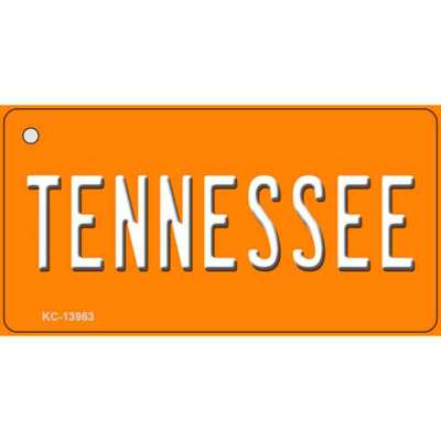 Tennessee Orange Novelty Metal Key Chain | eBay