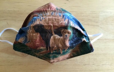 Labrador Retriever yellow & chocolate Face Mask, New, Free Shipping | eBay