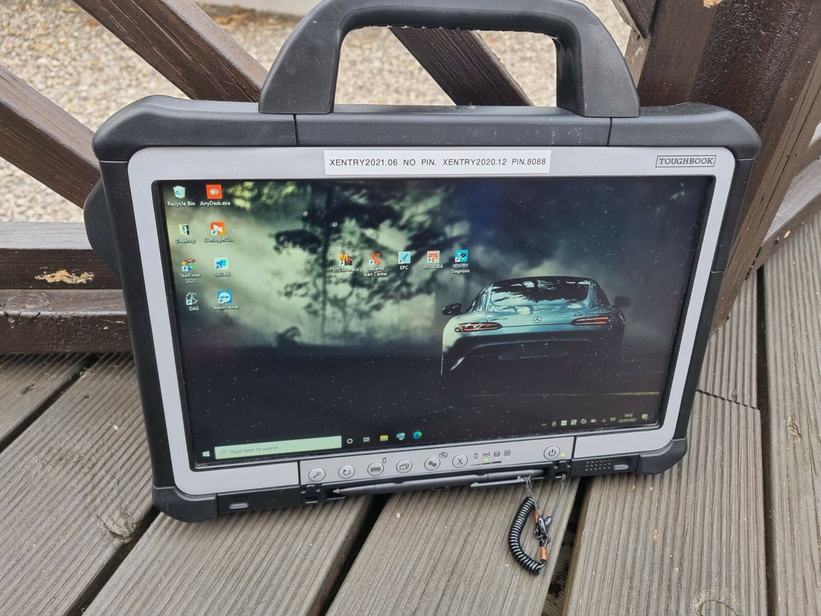 Mercedes-Benz Xentry Kit4 (Xentry VCI C7 Tablet Pad2) With, 49% OFF