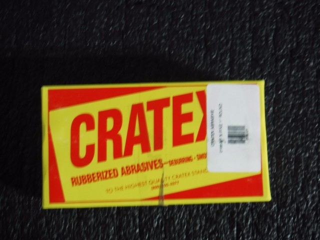 Cratex Round Abrasive Sticks Extra Fine Grade 1" Diam X 6" Long 0166XF ...