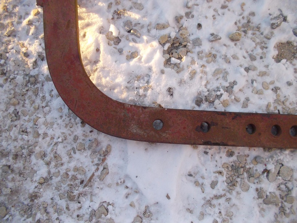 Farmall B tractor original IH horse shoe drawbar draw bar 55 1/2" long ...