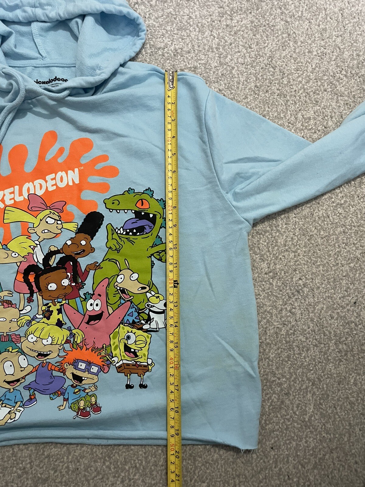 Nickelodeon Hoodie Jumper Rugrats Hey Arnold SpongeBo… - Gem