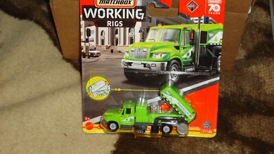 Matchbox 2022 Working Rigs International Workstar Street Sweeper HLM91 ...