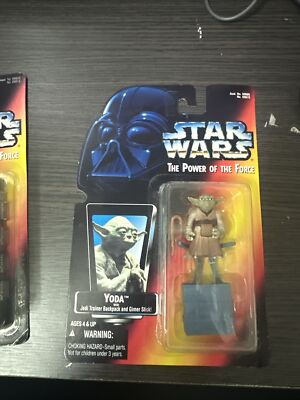 Star Wars Yoda w/Jedi Trainer Backpack And Gimer Stick Action Figure ...