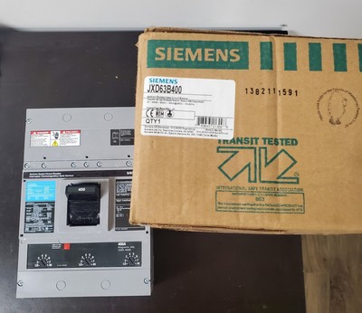 NIB - Siemens - JXD63B400 - Molded Case Circuit Breaker - 400A, 3 ...