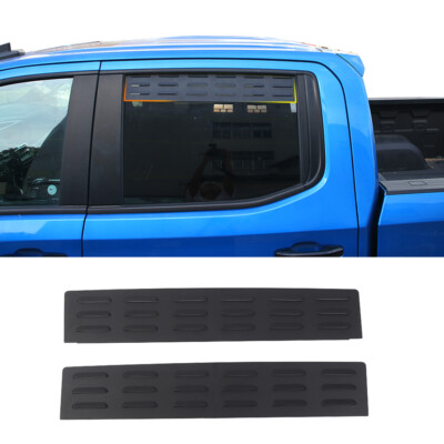 Rear Door Window Louver Air Vent Panel Trim For Chevy Silverado 19 ...