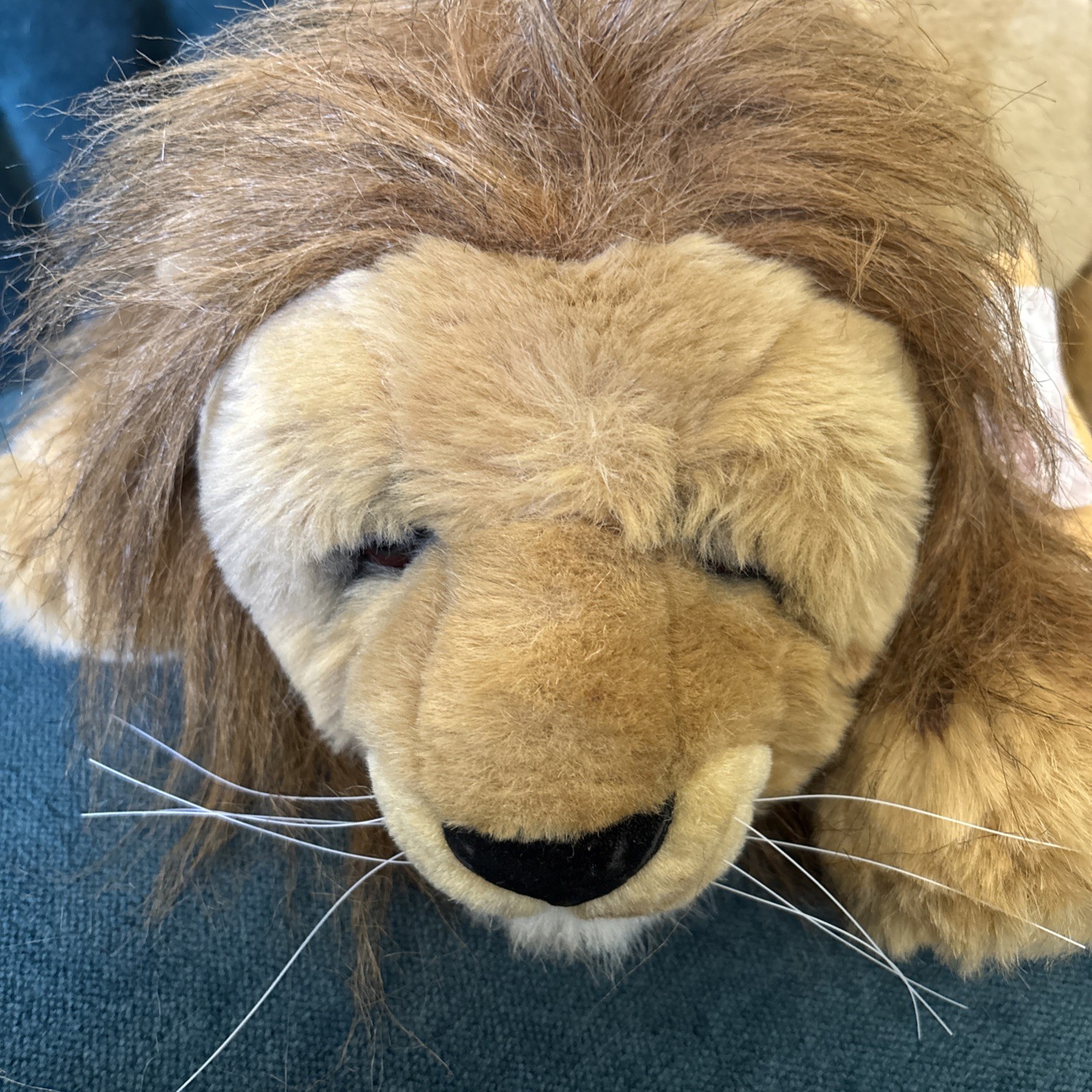 Dakin 22" Lou Rankin Friends Maximilian Brown Lion Stuffed Plush Animal ...