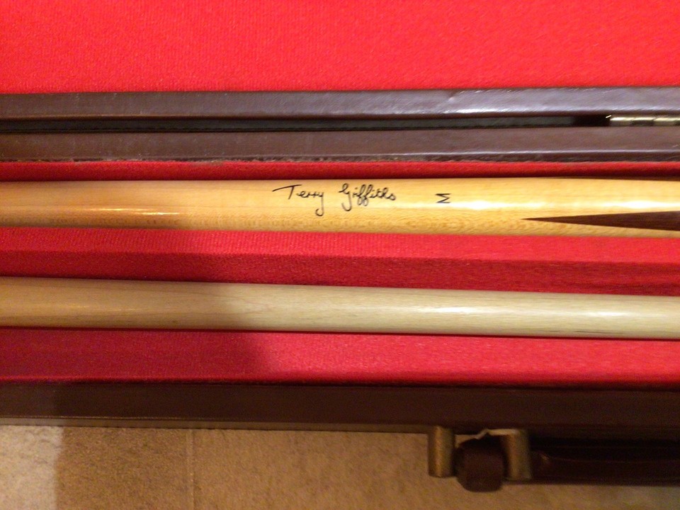 Snooker Cue Terry Griffiths Club Cue Vintage In Original Case | eBay UK