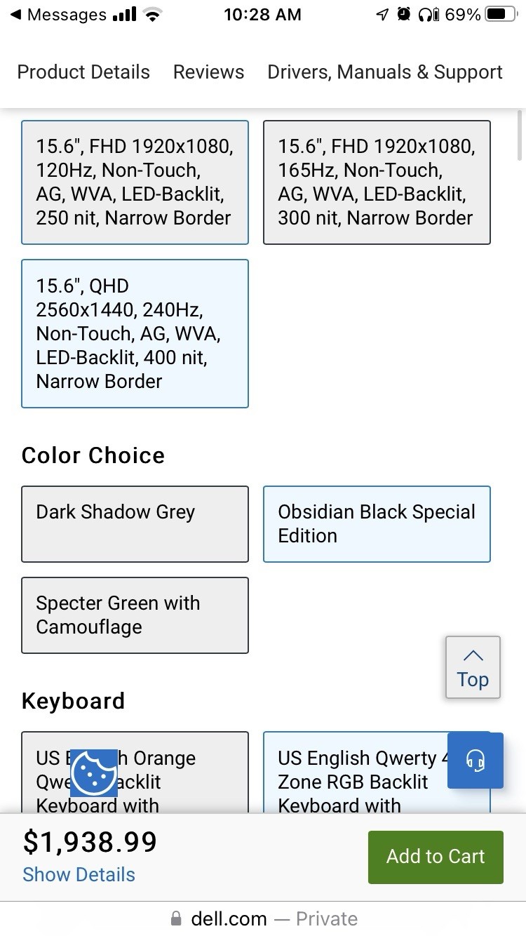 Dell G15 5520 Gaming 15.6'' (512GB SSD Intel Core i7-12700H 4.7GHz 16GB ...