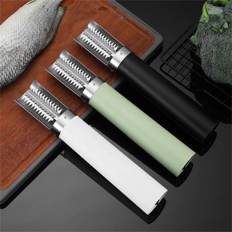 Portable Electric Fish Scaler Waterproof Fish Scale Removal Tools Easy ...