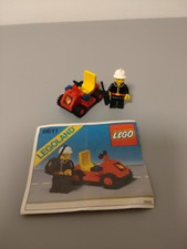 LEGO 6611 Fire Chief's Car Instructions and Parts List