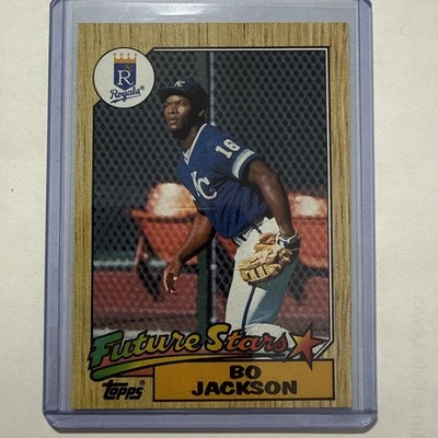 Bo Jackson 1987 Topps Future Stars Baseball Rookie Royals #170 RC | eBay