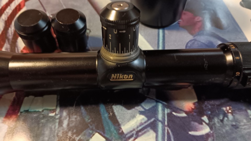 Nikon Pre Monarch 6.5-20x44 Japan Rifle Scope W/ AO & Sun Shade Fine ...