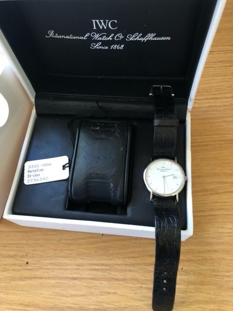 IWC Portofino IW3331 Stainless Steel Men's Watch | eBay