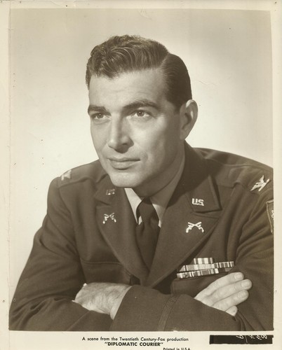 STEPHEN McNALLY in "Diplomatic Courier" Original Photo Portrait 1952 | eBay