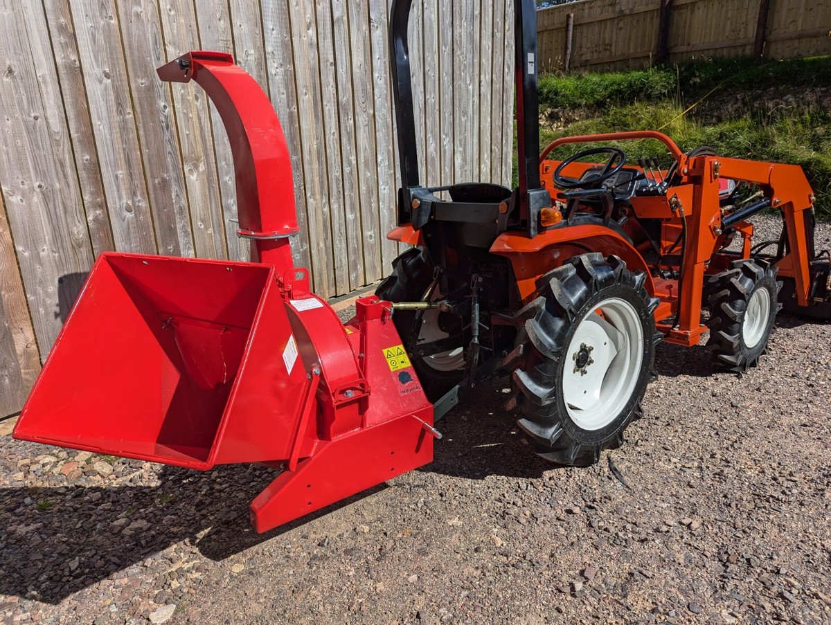 Kubota Pto Chipper Shredder BX52 Self Feeding PTO Wood Chipper