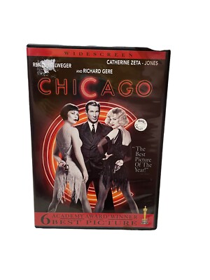 Chicago 2002 DVD Musical Crime Renée Zellweger Catherine Zeta-Jones ...