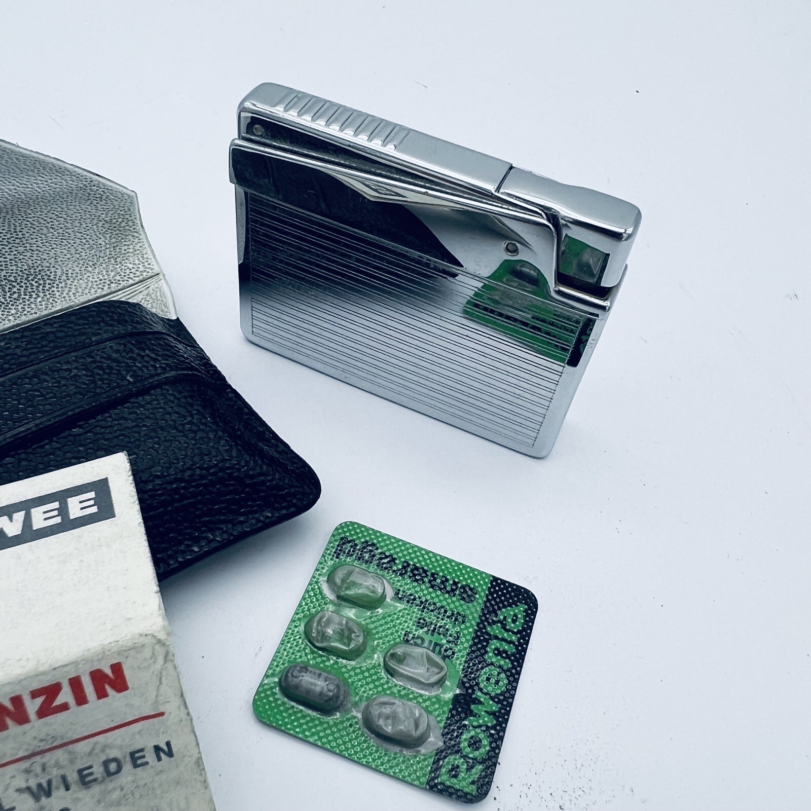 KAWEE KW LIGHTER GLASURIT PAINT SHOP COLOUR VINTAGE FEUERZEUG OLDTIMER ...