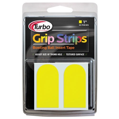 (2) Pack Turbo Grips Bowling 1" 30 Pc Grip Strips Tape (Yellow) - Free ...