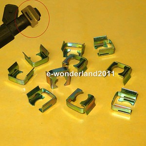 10pcs Fuel injector clips fits all standard injectors---- Univeral ...