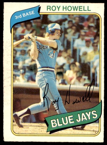 1980 O-PEE-CHEE ROY HOWELL TORONTO BLUE JAYS #254 | eBay