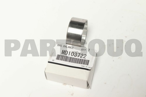 MD103722 Genuine Mitsubishi BRG,BALANCER SHAFT,RR RH | eBay