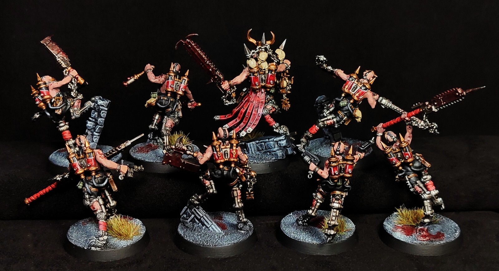 Kill Team : Goremongers World Eaters painted Warhammer 40k Khorne Chaos ...