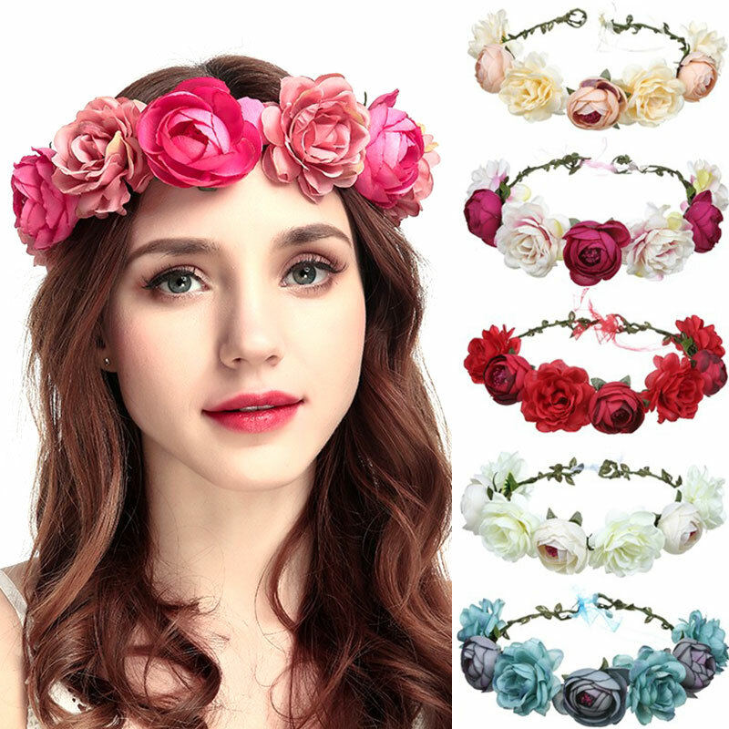 Flowers Wreath In Hair