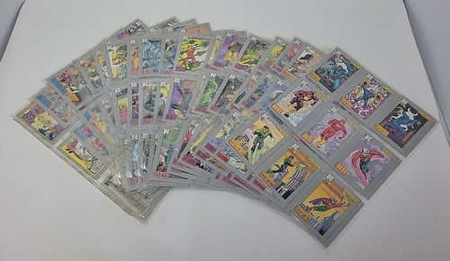 DC COMICS SERIES 1 IMPEL 1991 FULL 180 TRADING CARD BASE SET HISTORY ...