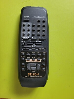 Denon Remote Control RC-200 RC200 | eBay